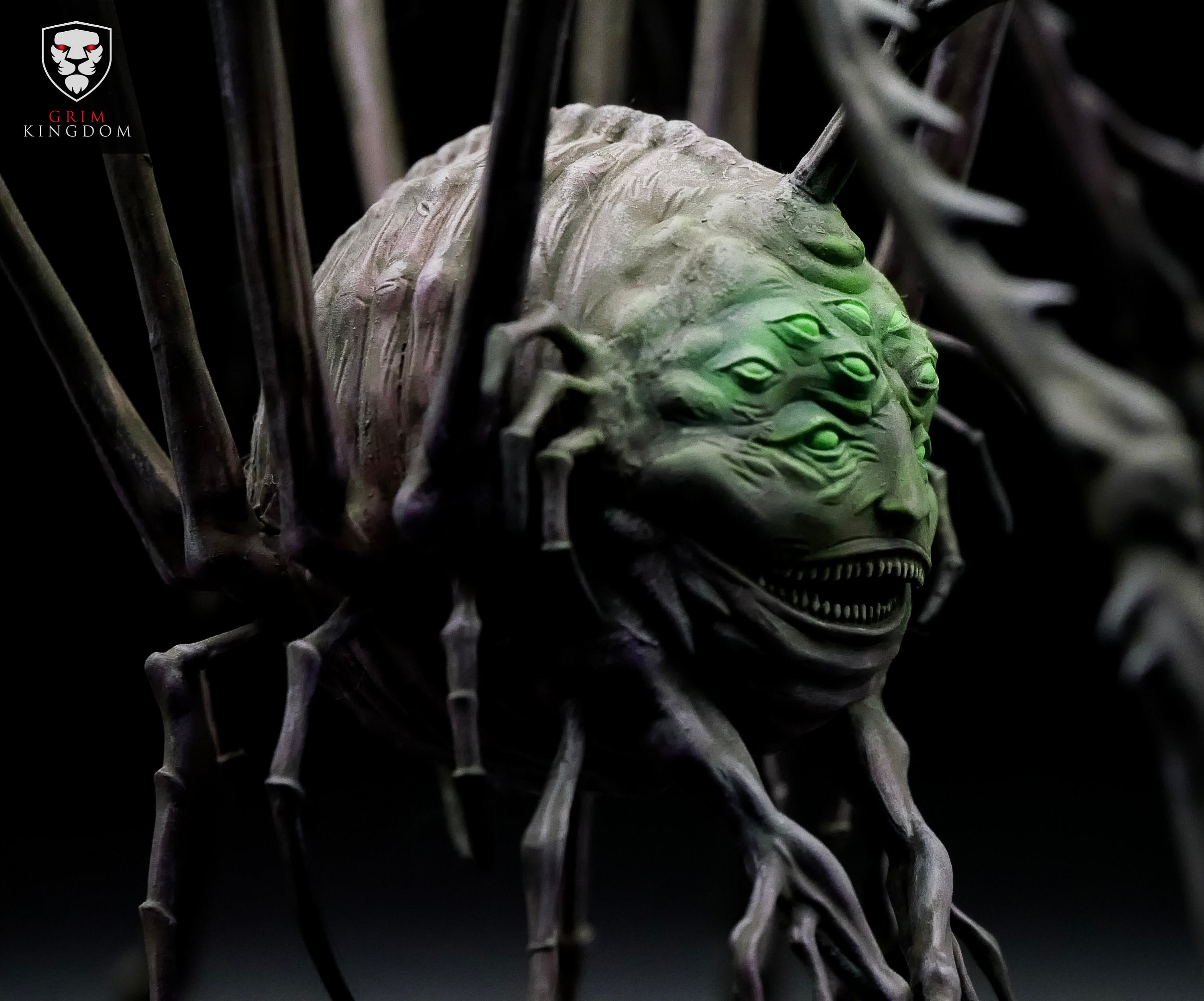 Painting Commission for Kingdom Death Monsters Spidicules Expansion W ...