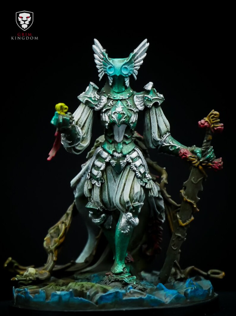 Painting Commission for Kingdom Death Monsters Flower Knight Expansion ...