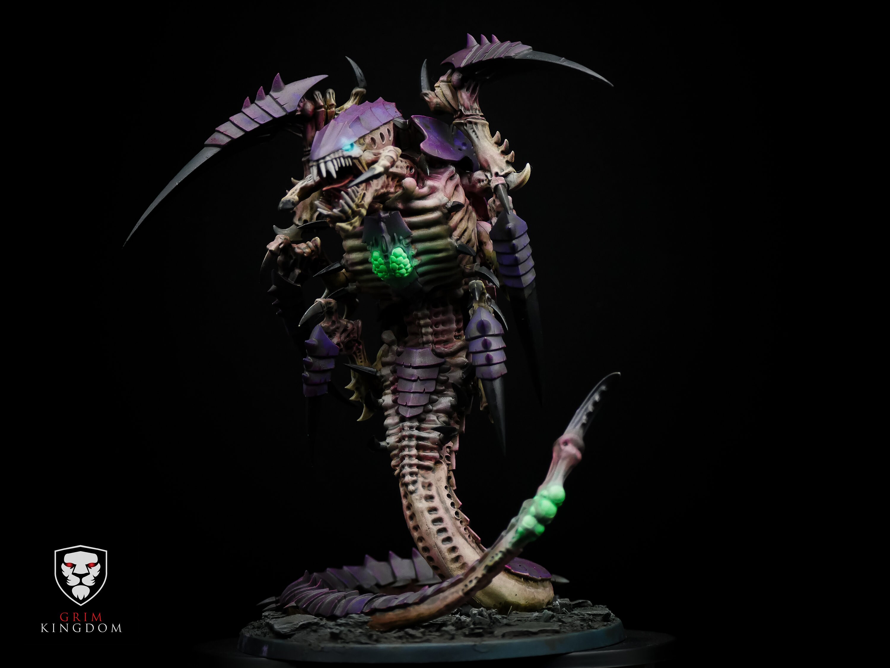Warhammer 40k Tyranids Trygon Pro Painted W/ Custom Basing Model ...