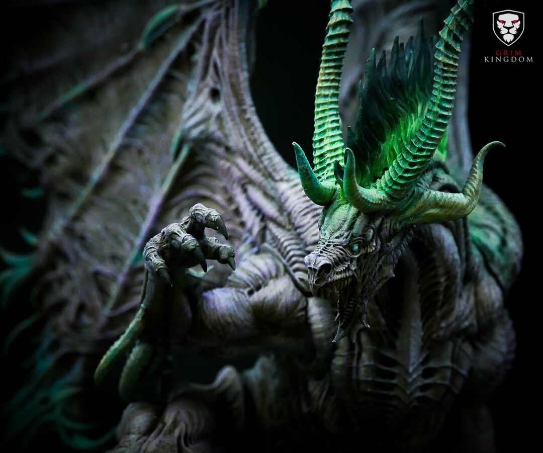 Necromancer Dragon/undead Dragon/dracolich *COMMISSION* Magnetized ...