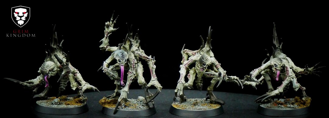 MALSTRAIN GENESTEALER X 6 and TYRAMITES X 4 Commission *pro Painted* - Etsy