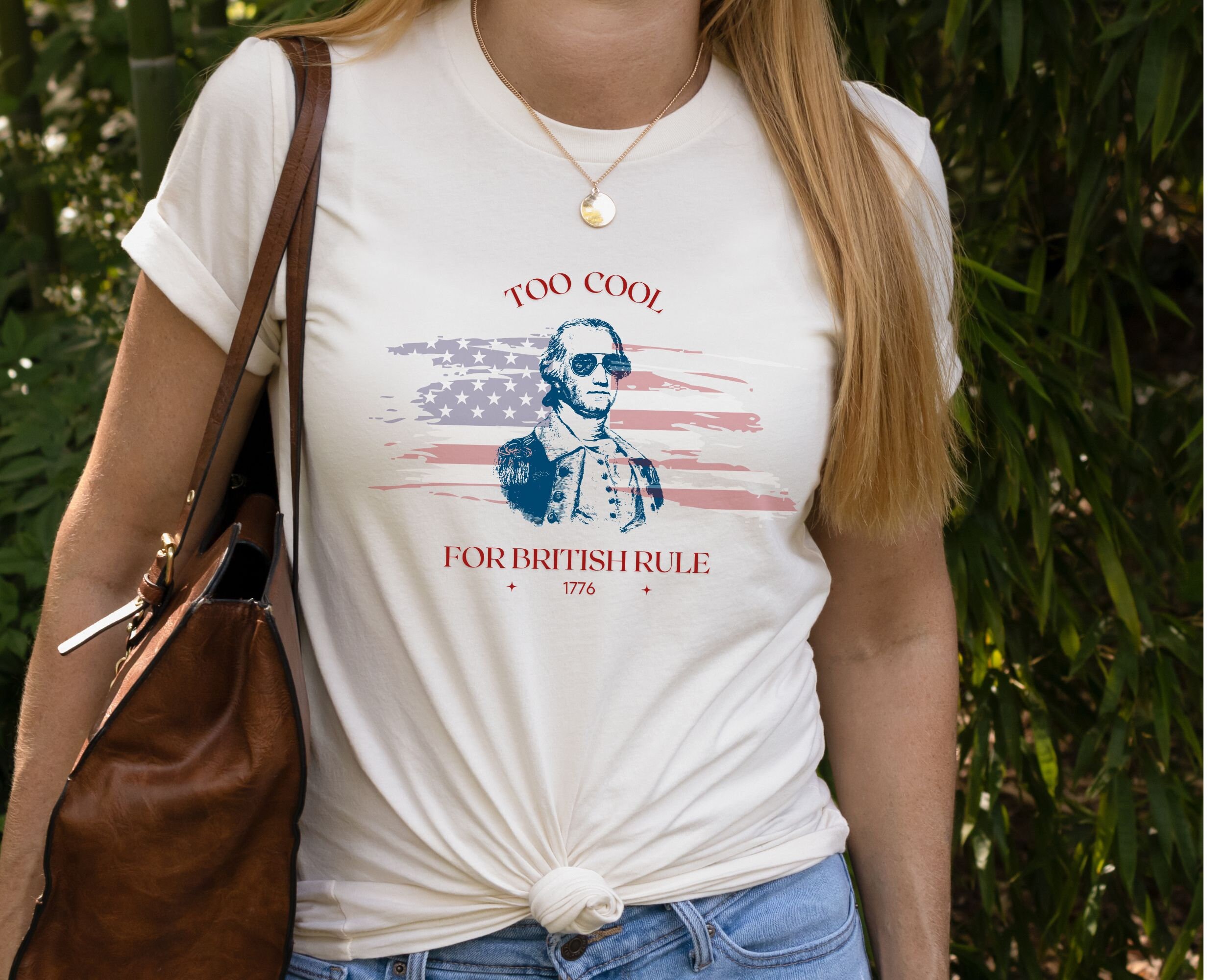 Too Cool for British Rule Shirt America Shirt 1776 Patriot - Etsy
