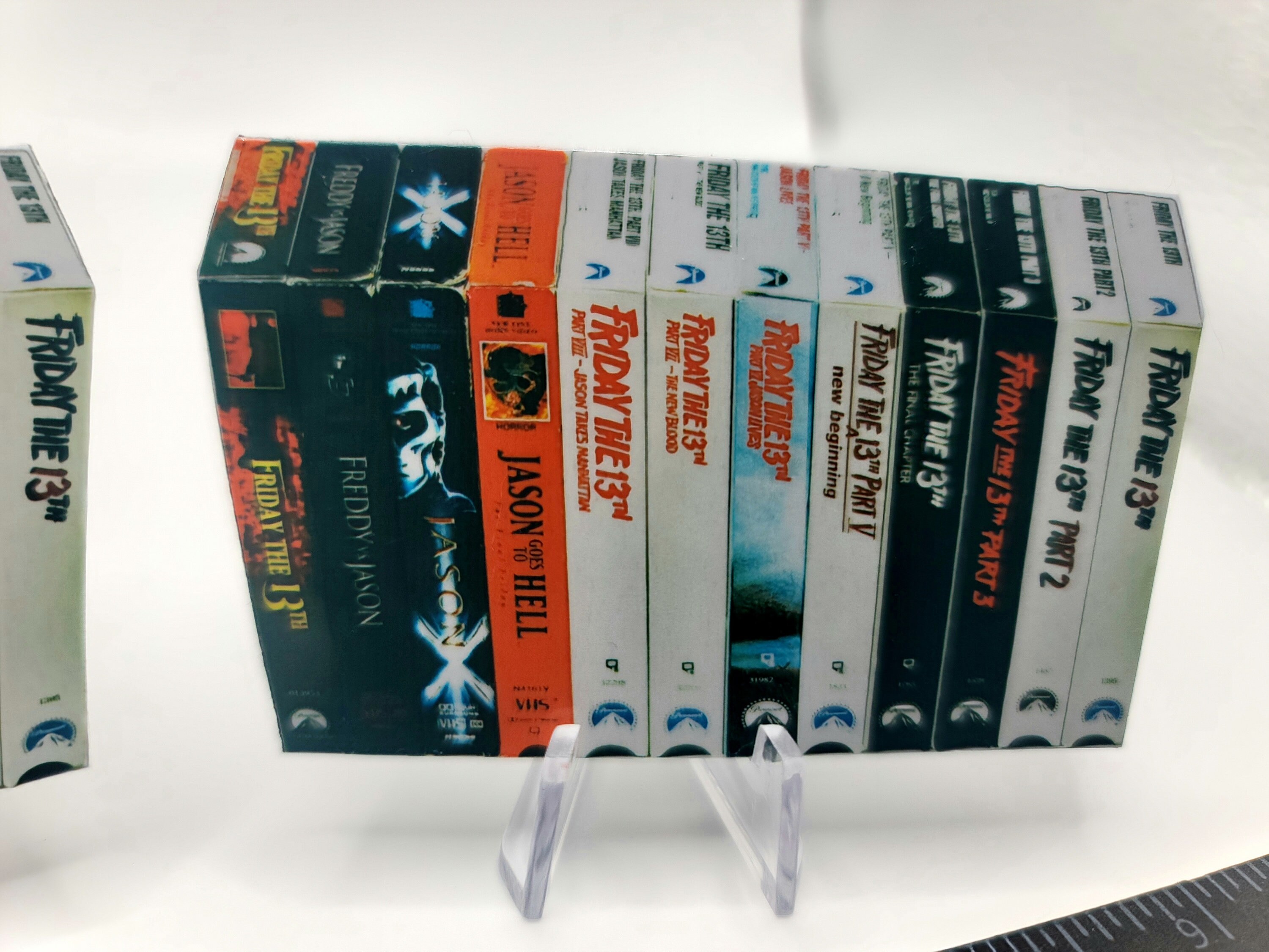 Friday the 13th Mini VHS Box Set Refrigerator Magnets Set of 2 - Etsy