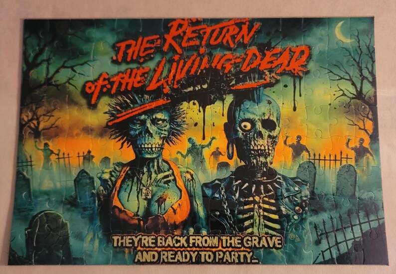 Return of the Living Dead Puzzle - 11.5 X 8 - Etsy