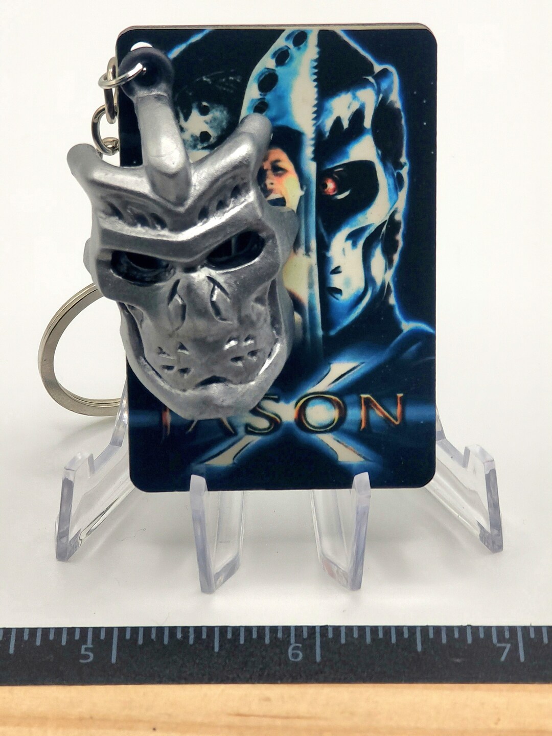 Jason X Keychain With Mask - Etsy