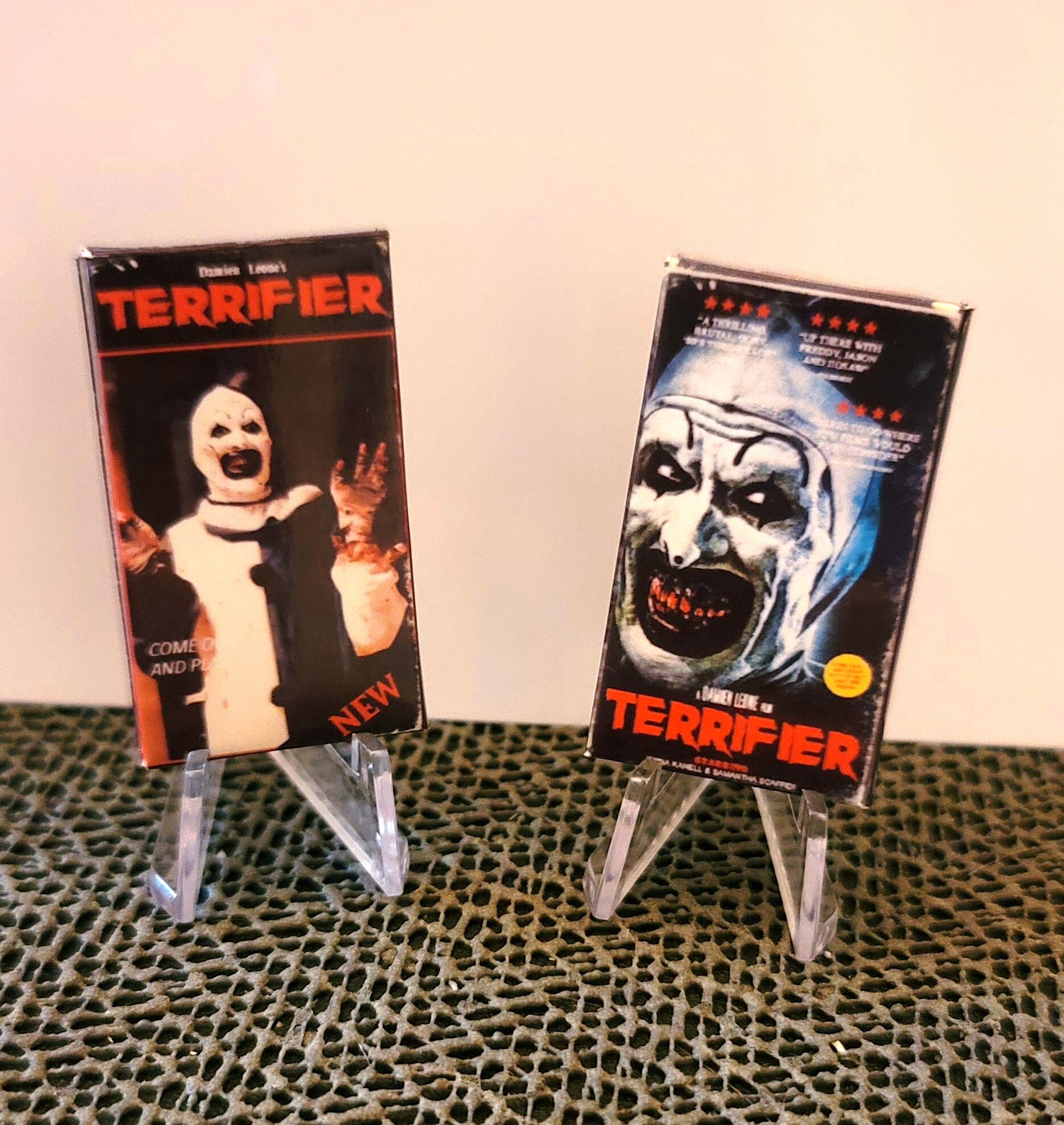 Terrifier Mini VHS Magnets - Etsy