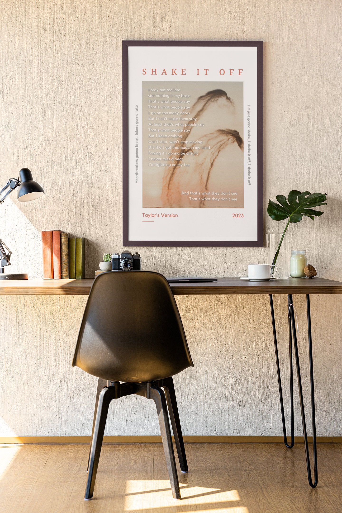 Shake It off Taylor Swift Poster Digital Download Taylor Swift Lyrics ...