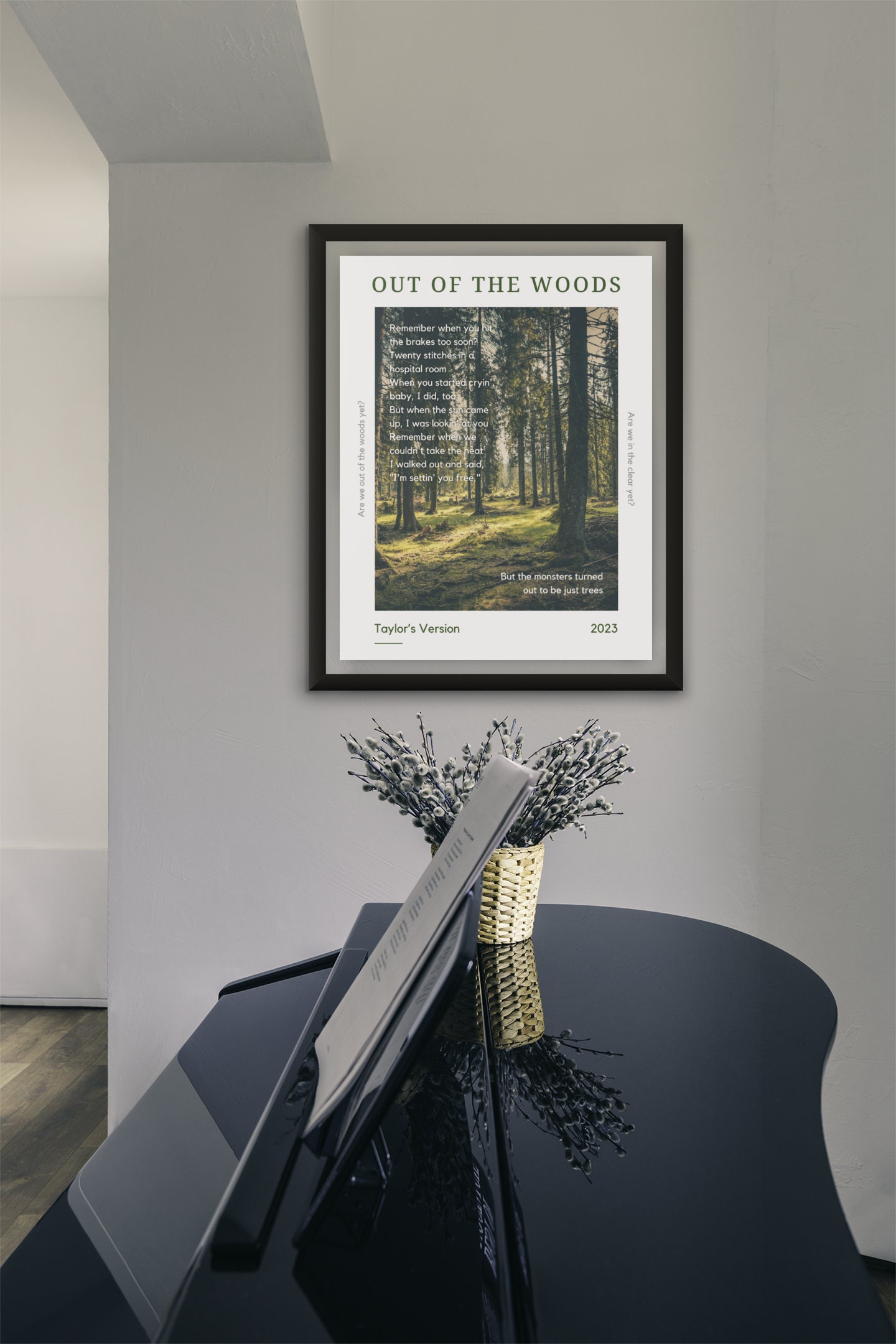 Out of the Woods Taylor Swift Poster Digital Download Taylor Swift ...