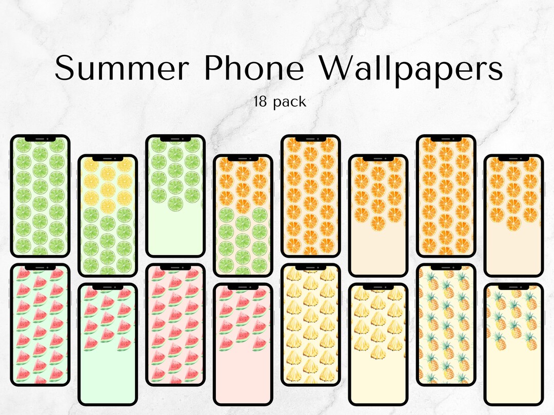 Summer Wallpaper | Summer Lockscreen | Phone Wallpaper Digital Download ...