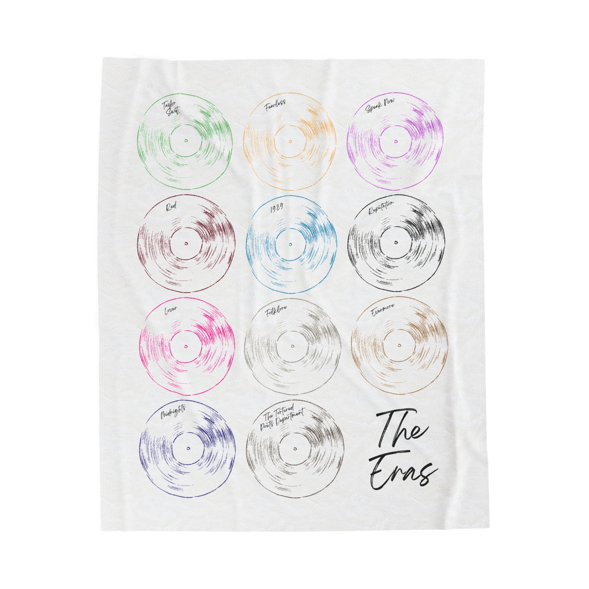Taylor Swift Album Blanket Taylor Swift Merch Taylor Swift Blanket Eras 4843