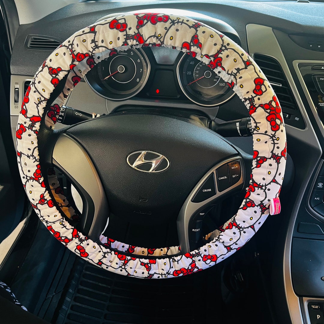 Hello Kitty Steering Wheel Cover