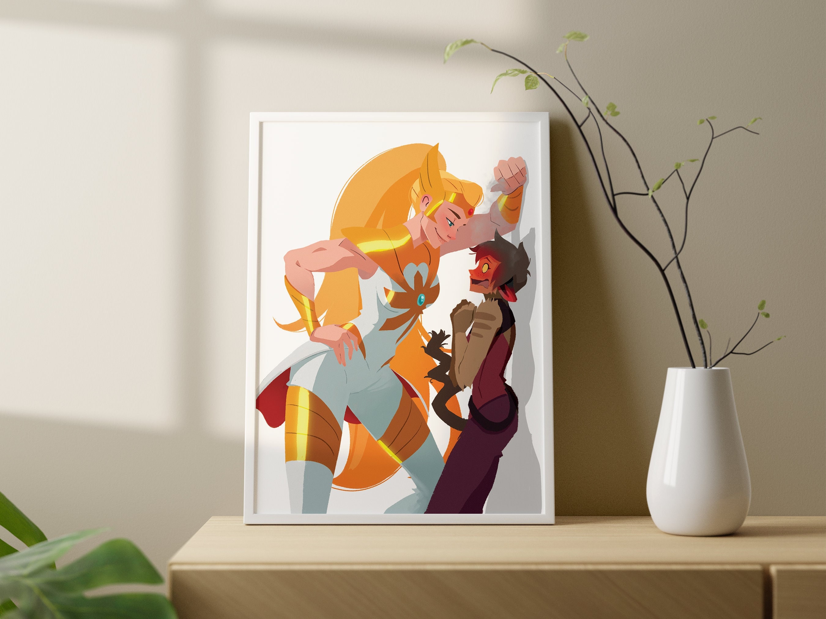 Catradora - Catra X She-ra A4 Art Poster Print - Etsy