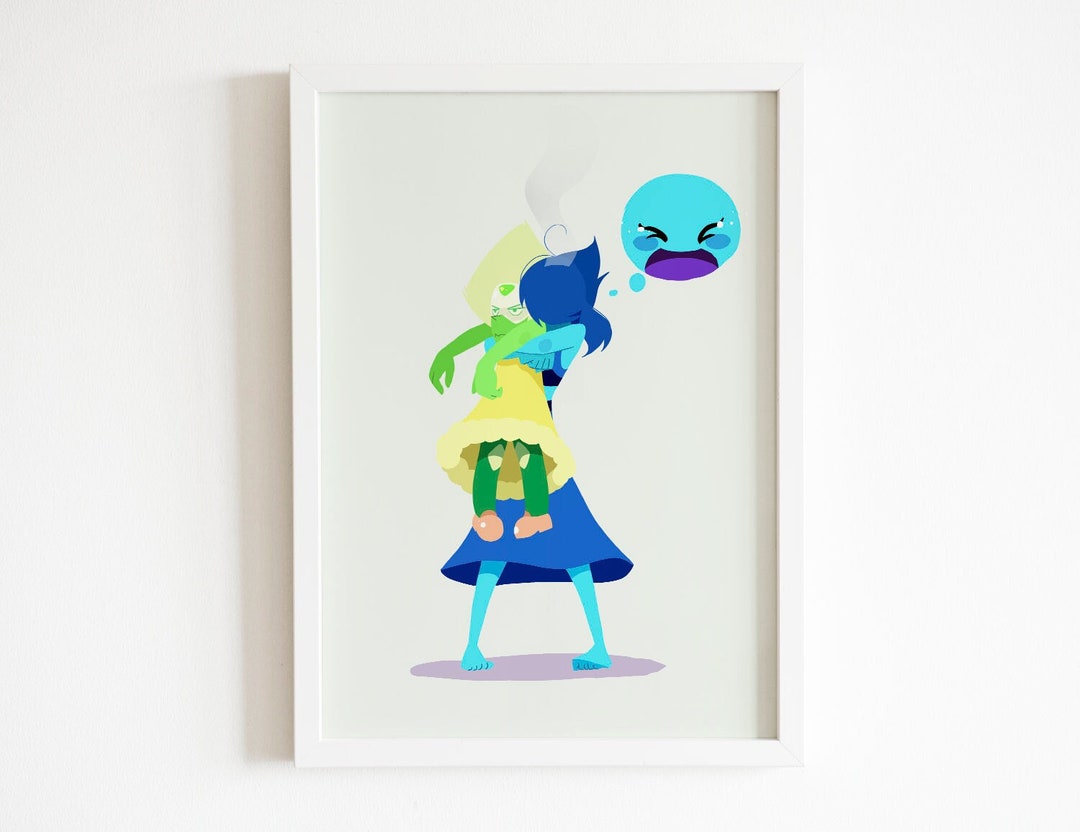 Lapidot Fan Art Print (steven Universe) - Etsy