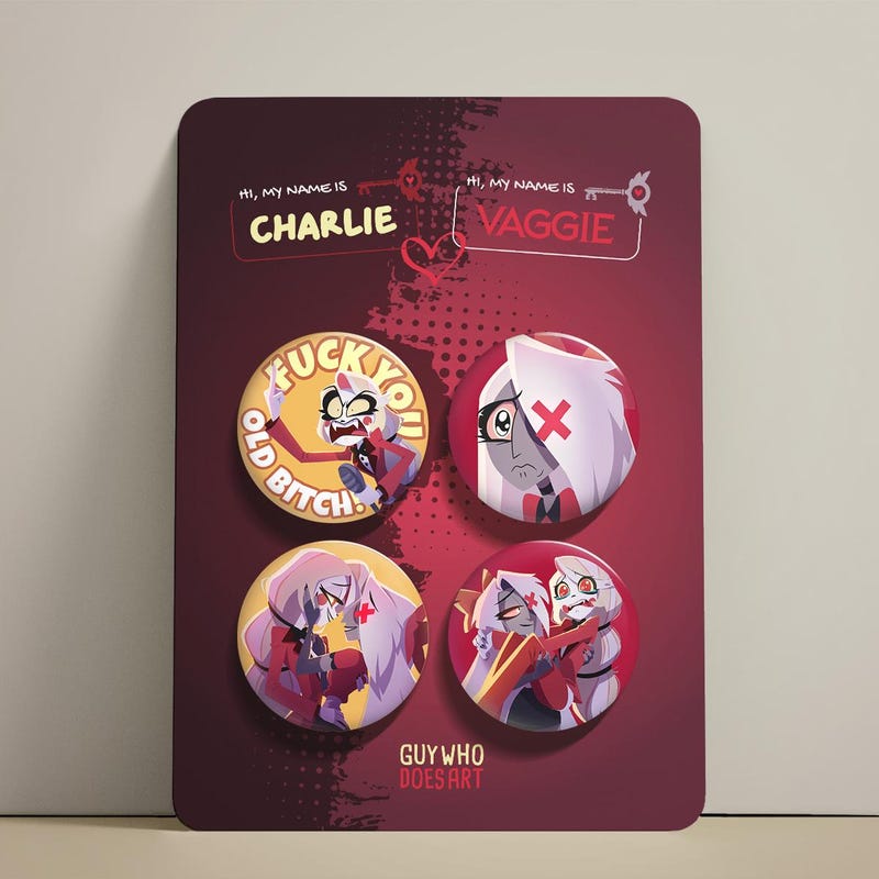 Lgbt Hazbin Hotel - Etsy UK