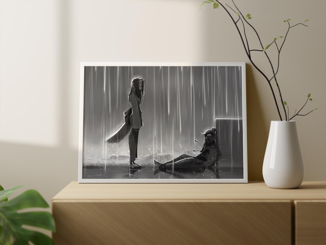 Samurai Battlefield Grief Art Print | Furry Fantasy Poster | A4 - Etsy