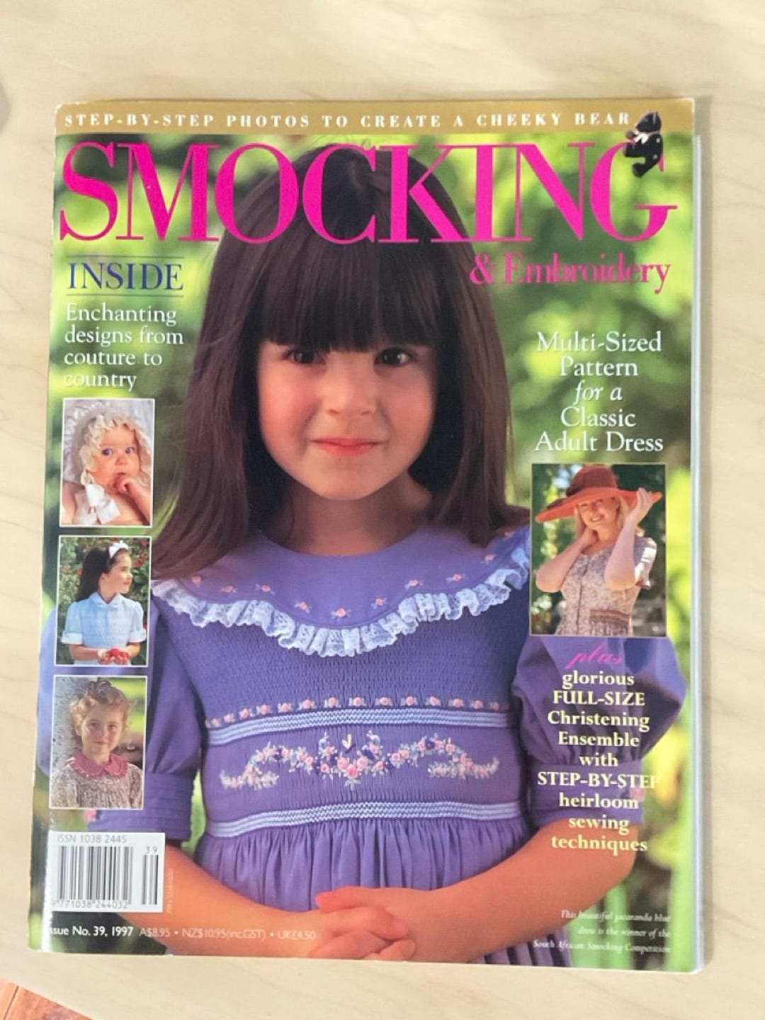 Australian Smocking and Embroidery Magazine, Issue 39 - Etsy
