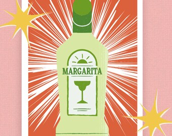 Bachelorette Party Decor Margs & Matrimony Poster keep 'em Coming 24x36 ...