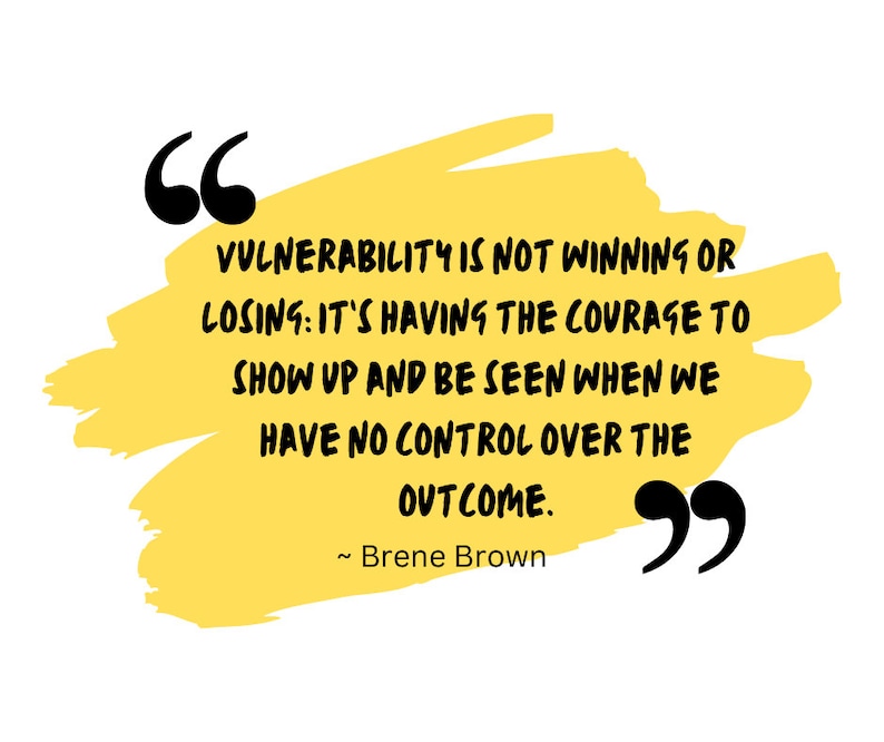 Vulnerability Brene Brown Quote - Etsy
