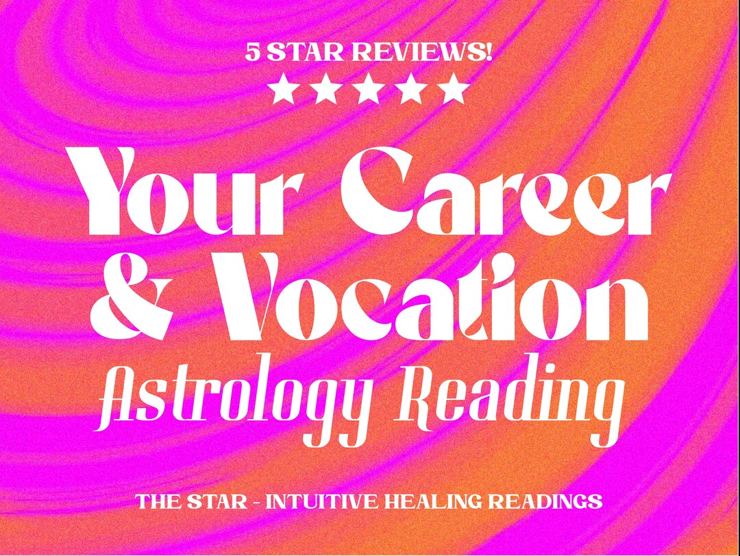 Your Career & Vocation Astrology Reading 1,500 Words Report / No ...