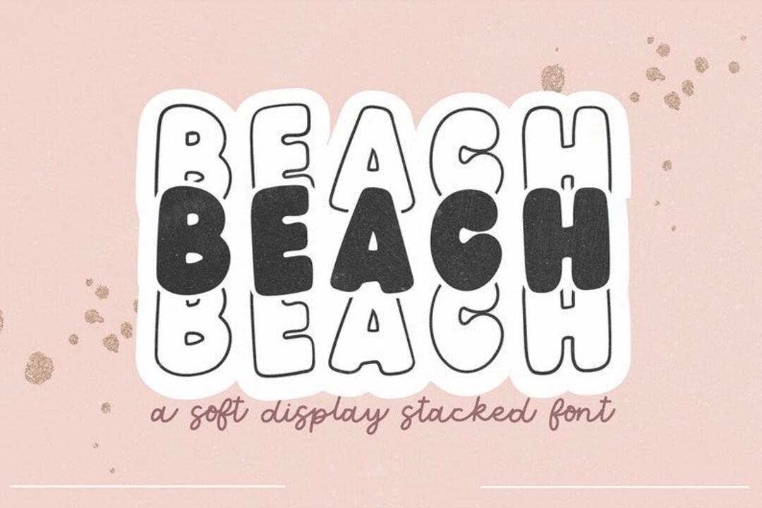 Beach Script Font – Handwritten Summer Typeface for Coastal Logos ...