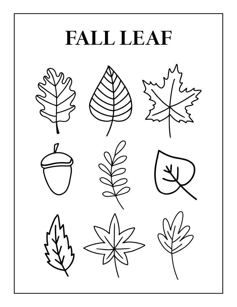 Printable Fall Activity Pack for Kids | Autumn Worksheets, Coloring ...