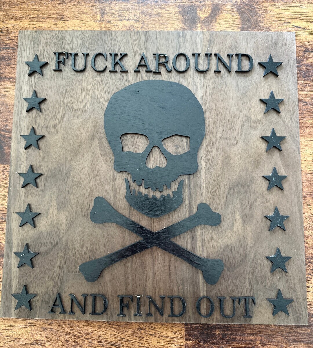 Wooden FAAFO SIGN - Etsy