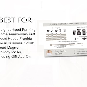 Kitchen Magnet Template for Realtors | Real Estate Marketing | Realtor ...