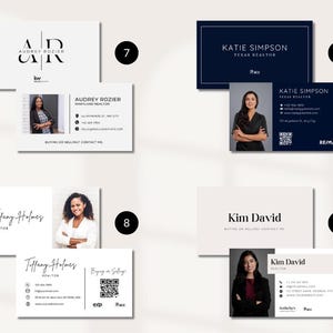Real Estate Business Card Templates | Realtor Marketing | Luxury ...