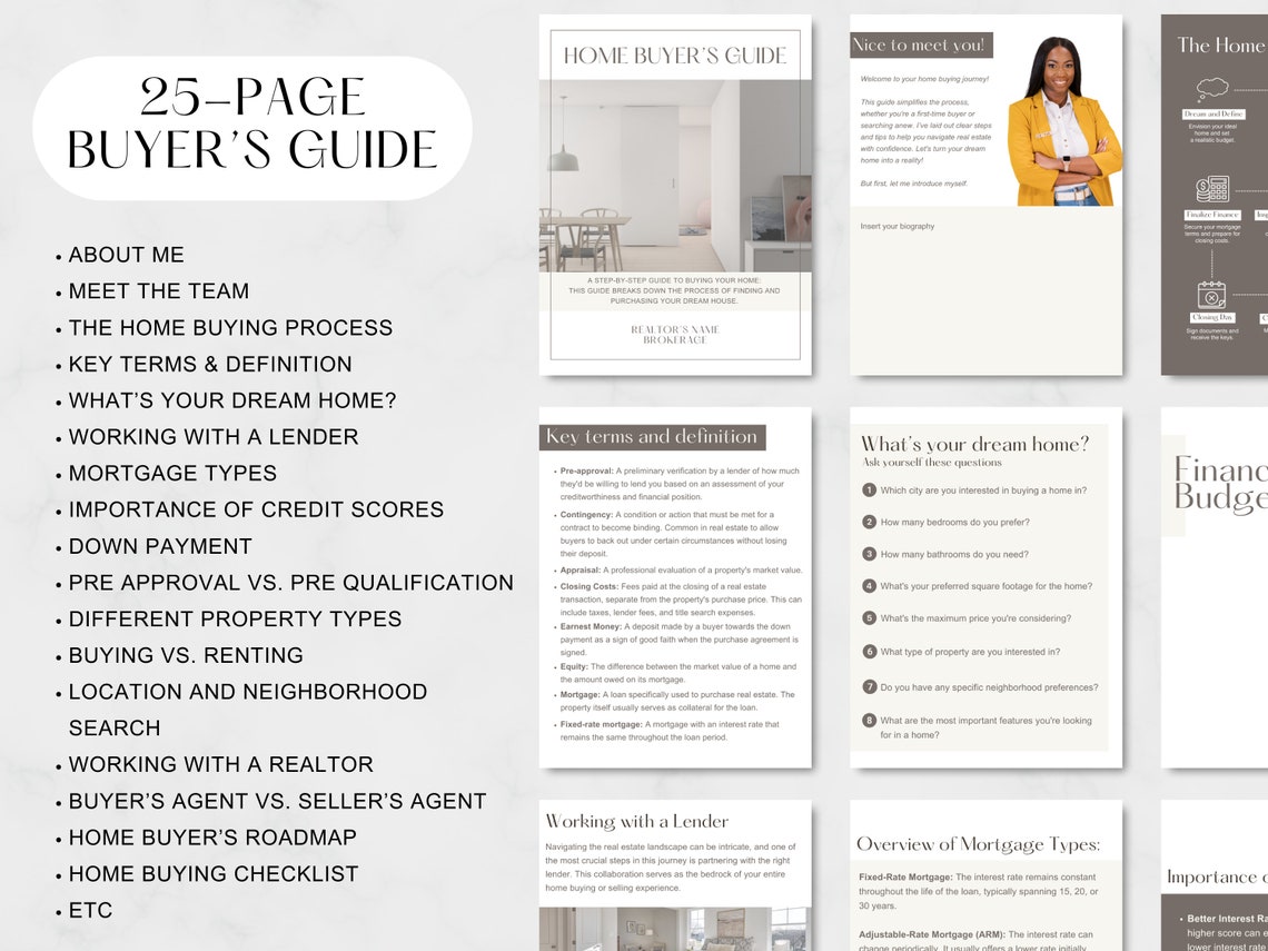 Home Buyer's Guide | Comprehensive Guide for Real Estate Sellers | Real ...