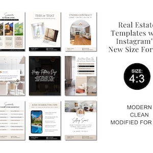 June Real Estate Marketing Templates for Realtors | June Instagram ...