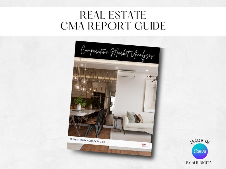 CMA Packet | CMA Report Guide | Comparative Market Analysis | Listing ...