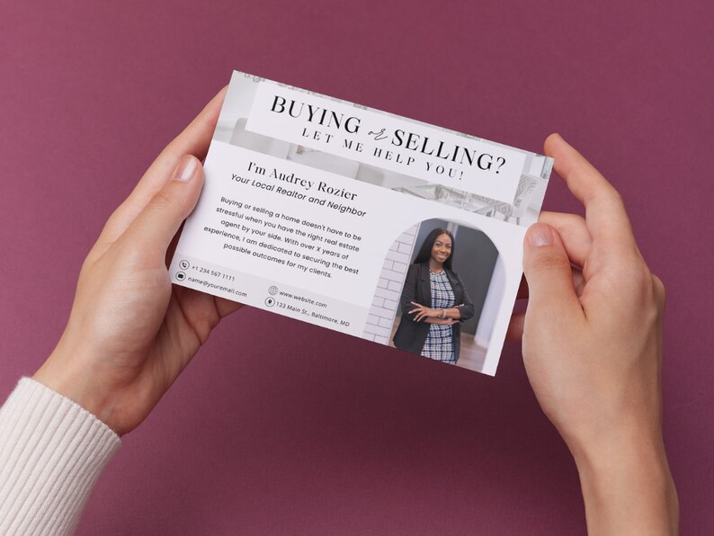 Real Estate Postcard | Realtor Postcard | Real Estate Farming | Real ...