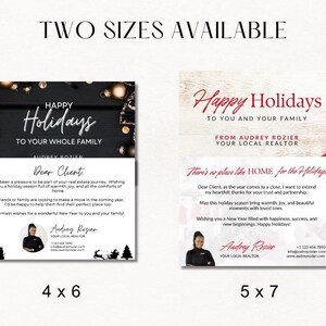 Holiday Postcard for Realtors | Real Estate Christmas Cards | Realtor ...