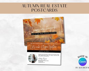 Real Estate Halloween Postcard | Real Estate Agent | Real Estate ...