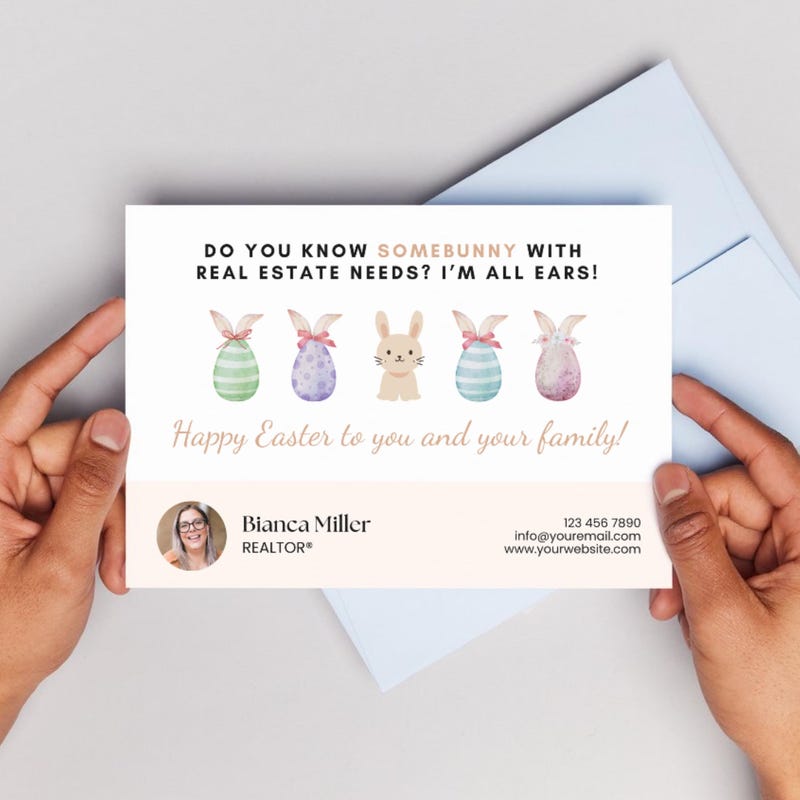 Easter Postcard - Etsy