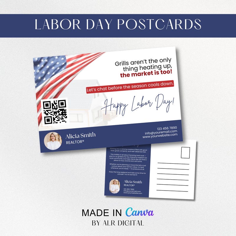 Labor Day Card - Etsy