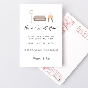 Editable House Warming Invitation | House Warming Party | Minimalist ...