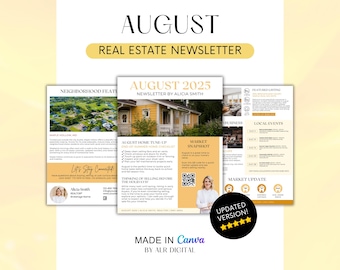 July Real Estate Newsletter for Realtors | Real Estate Marketing ...