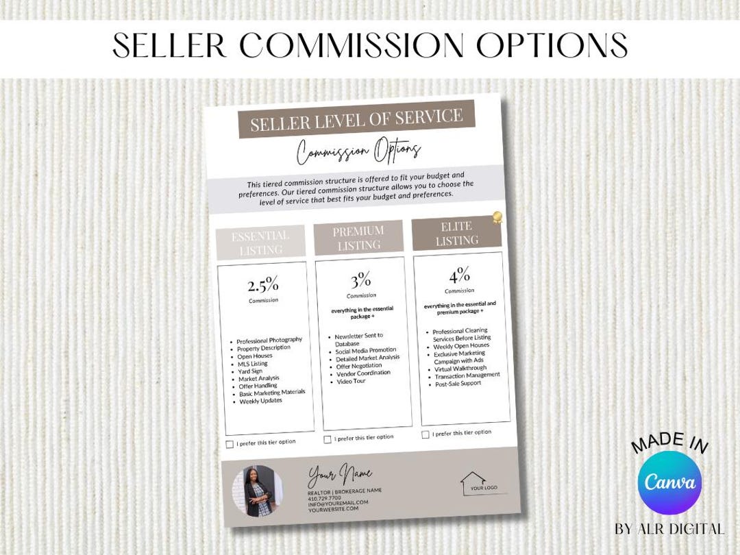 Seller Commission | Home Seller Commission | Real Estate Commission ...
