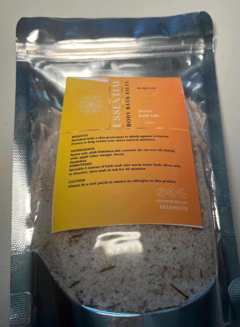 Detox Bath Salt - Etsy