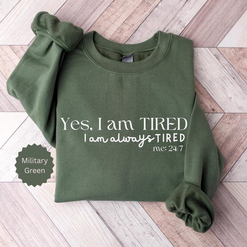 Always Tired Jumper - Etsy
