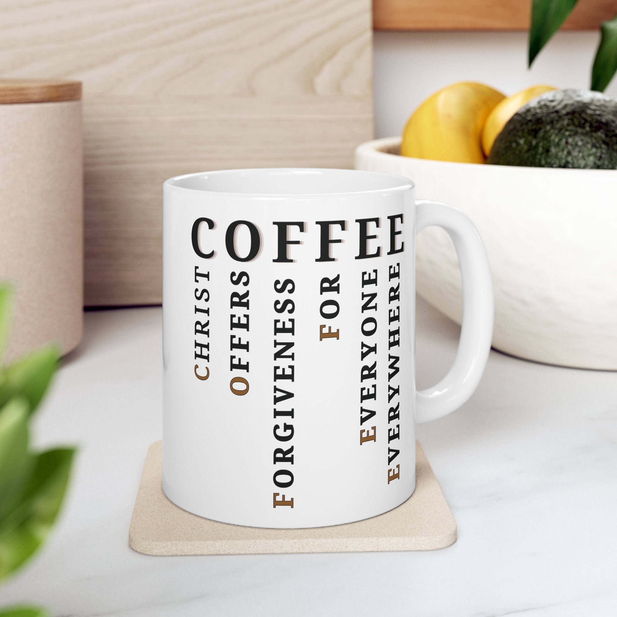 Christian Coffee Mug | Psalm 46:10 Scripture Coffee Mug | Christian Mug ...