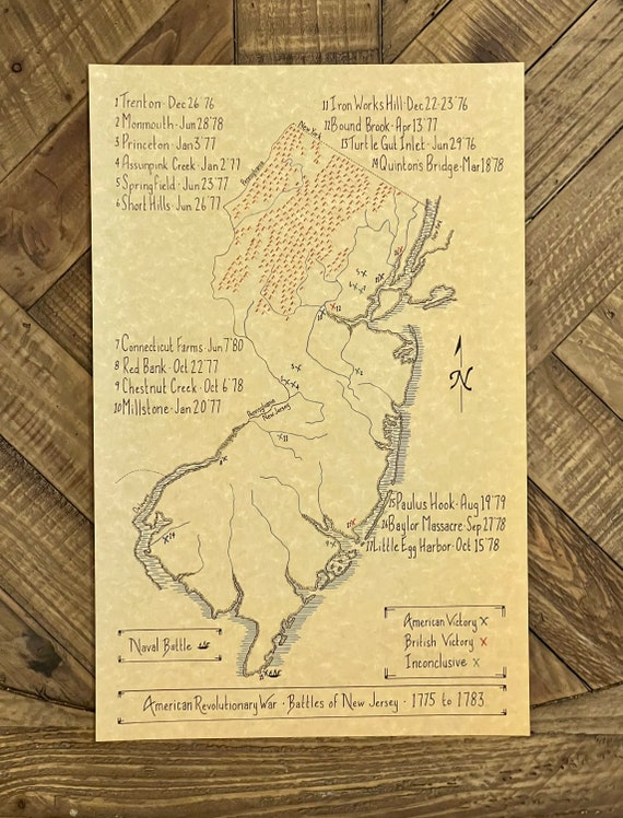 Map Of The Battle