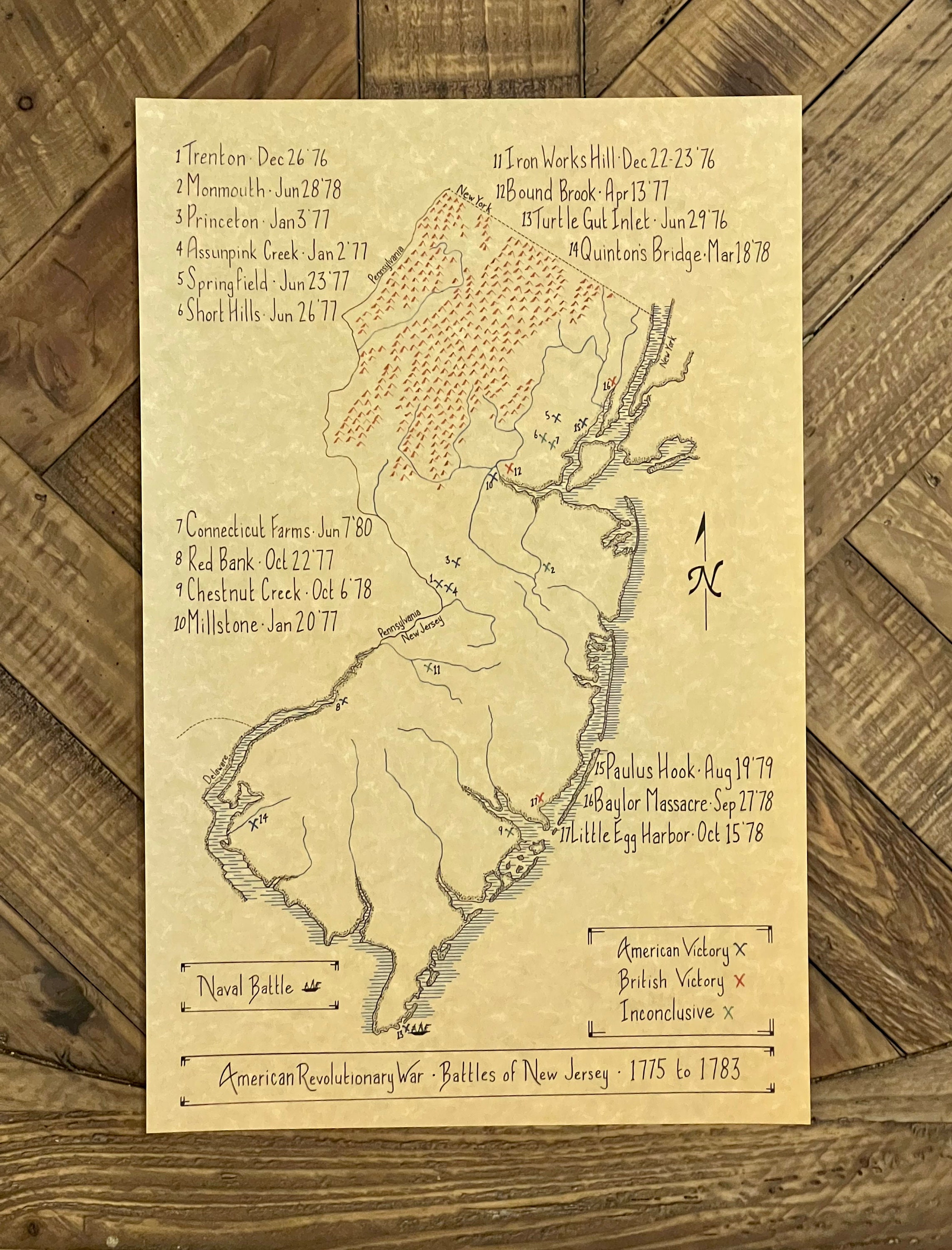 Revolutionary War Map Colonies