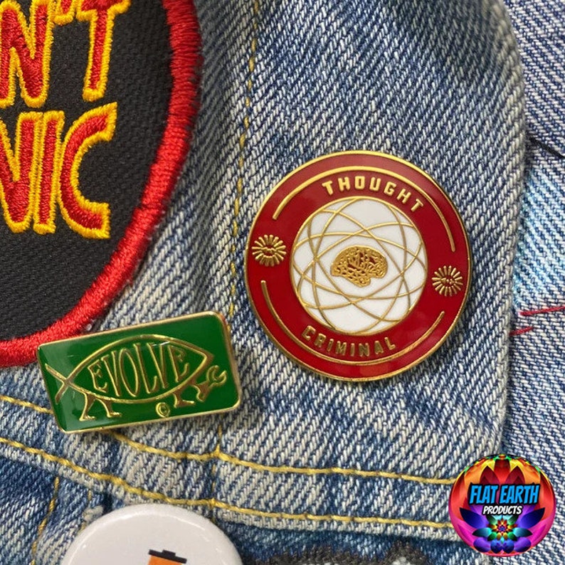 1984 Book Enamel Pin George Orwell Dystopian Literature Ingsoc - Etsy