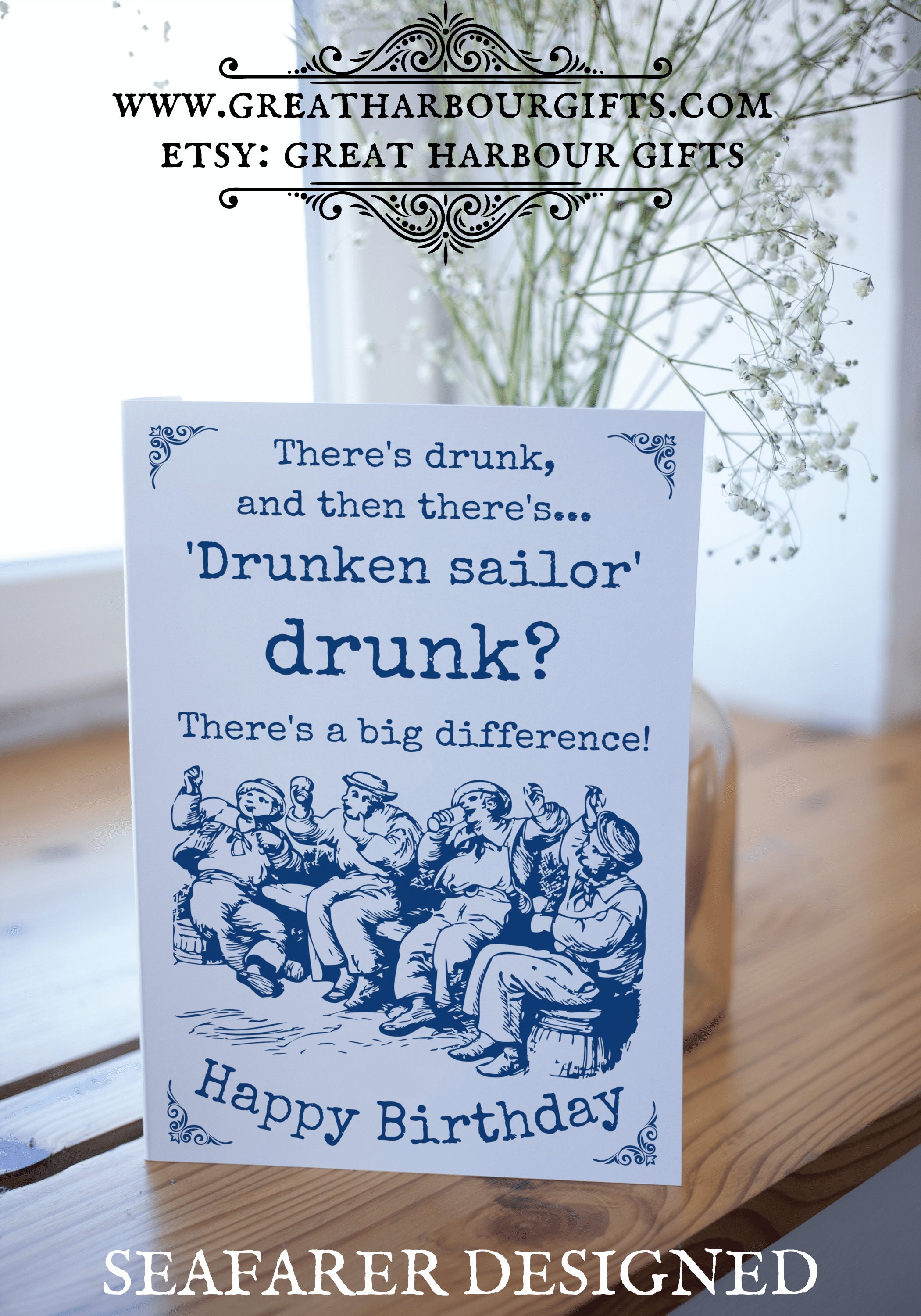 Marine Happy Birthday Memes Buy Sailor Birthday Card, Drunken Sailor,