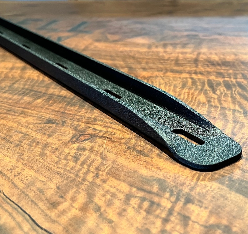 Micro C Channel - 1/2" Leg Metal Support Bracing, for Thin Live Edge or ...