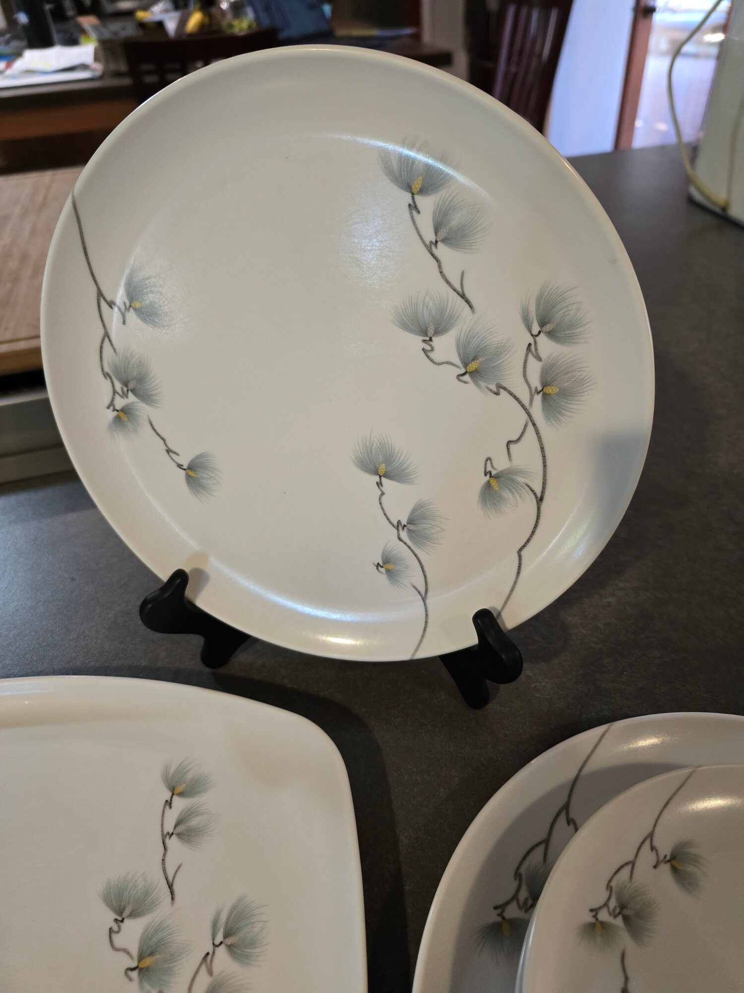 Stetson Melmac Dinnerware Tray, 4 Dinner Plates, 4 Salad Plates - Etsy