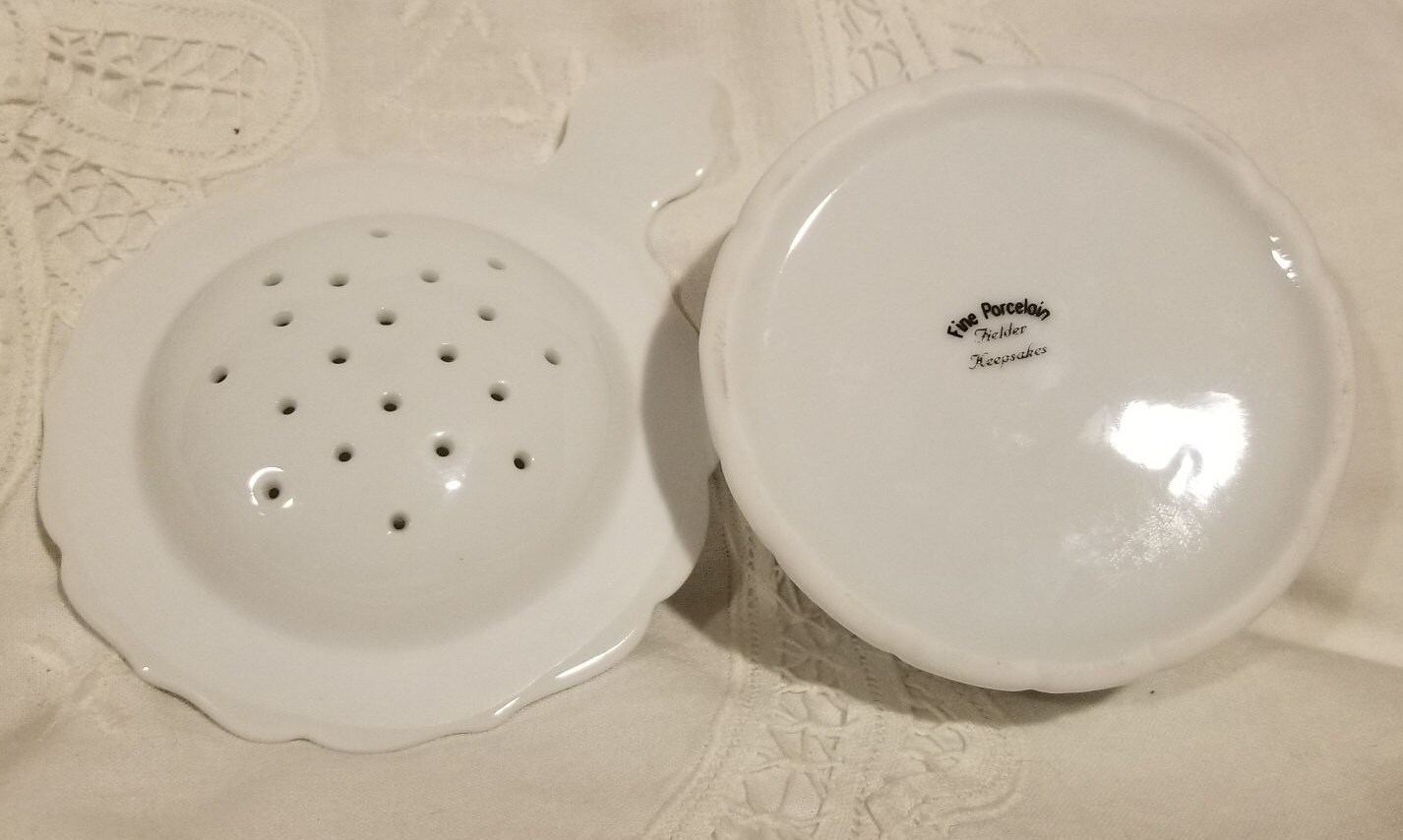 Fielder Keepsakes Tankard and Tea Bag Strainer With Drip Tray Magenta ...