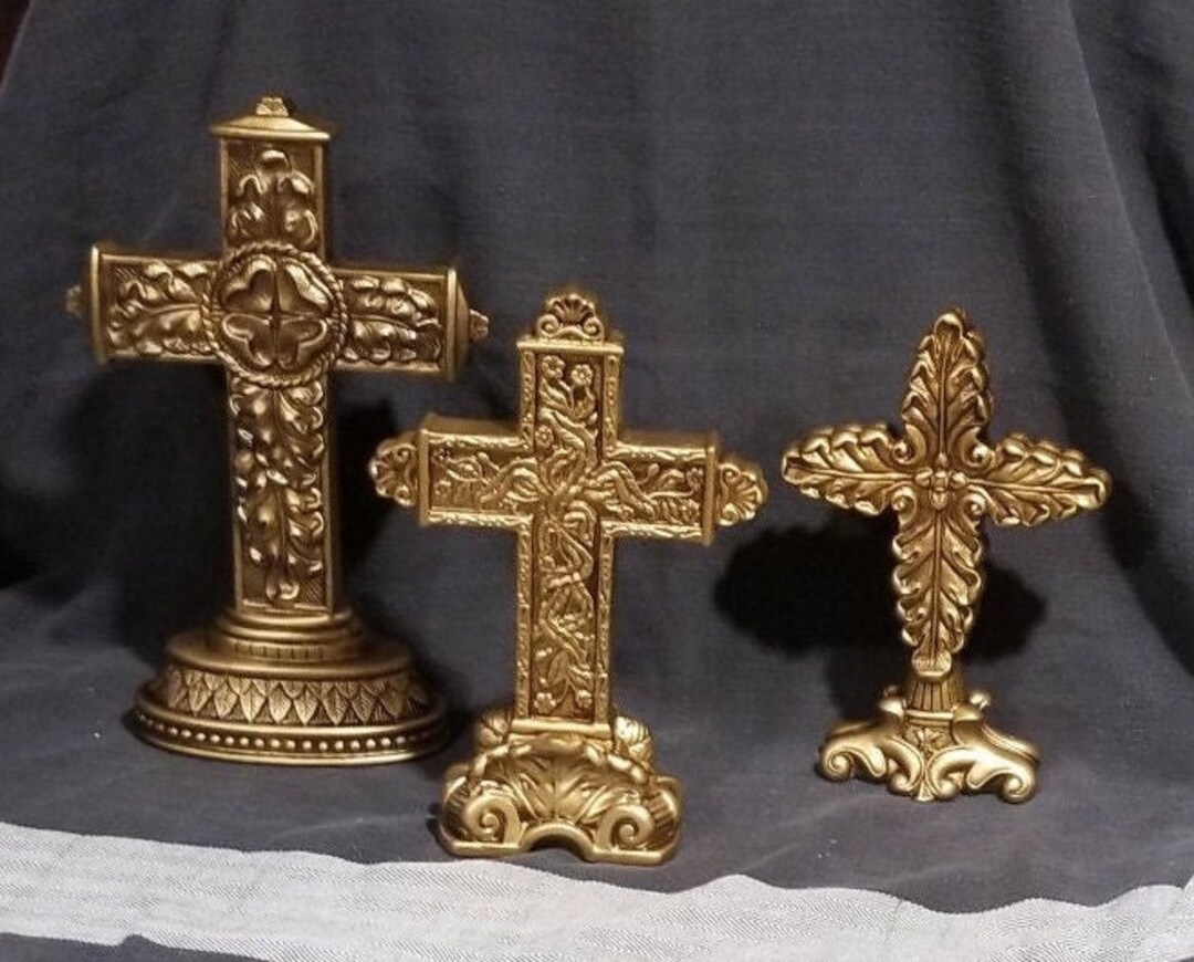 Set of Three Crosses Inspirations by Fitz and Floyd - Etsy